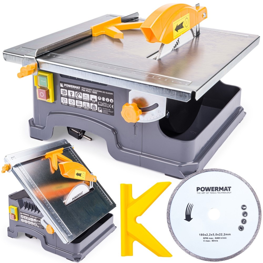 Powermat Asztali csempevágó PM-PDG-1800 - eMAG.hu