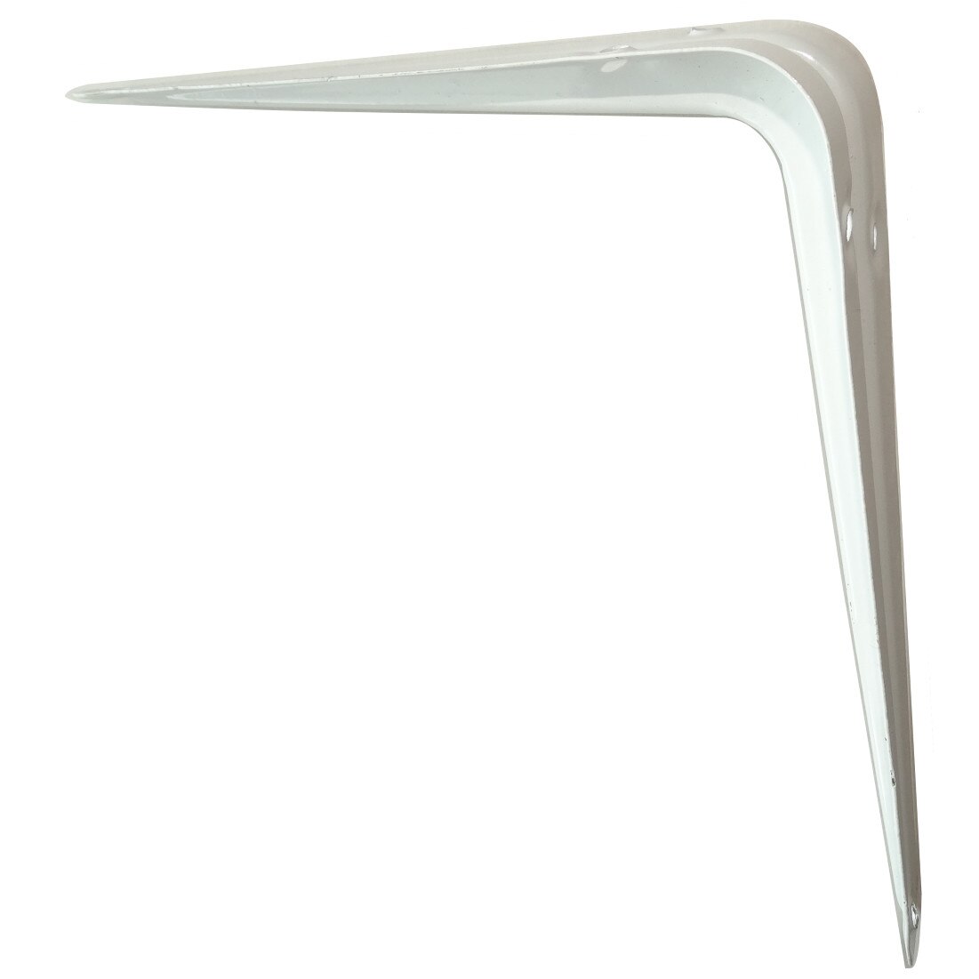 Set de console pentru rafturi AERZETIX, 200 х 150 mm, 4 bucati, alb ...