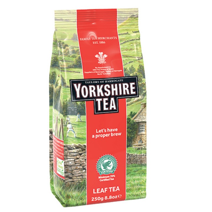 Черен чай Yorkshire Classic, Taylors of Harrogate, Листа, 250 гр - eMAG.bg
