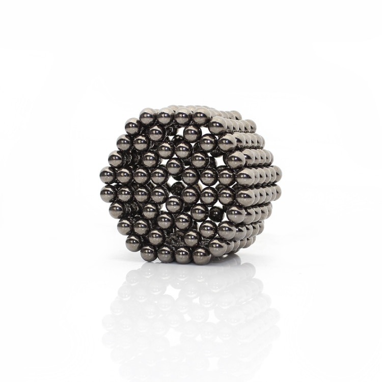 Bile Magnetice AntiStres Neocube, gri inchis, 5 mm, 216 piese - MagCub ...