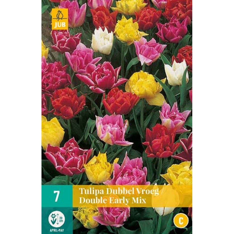 Bulbi, Lalele Double Early Mix, Holland, 7 buc - eMAG.ro