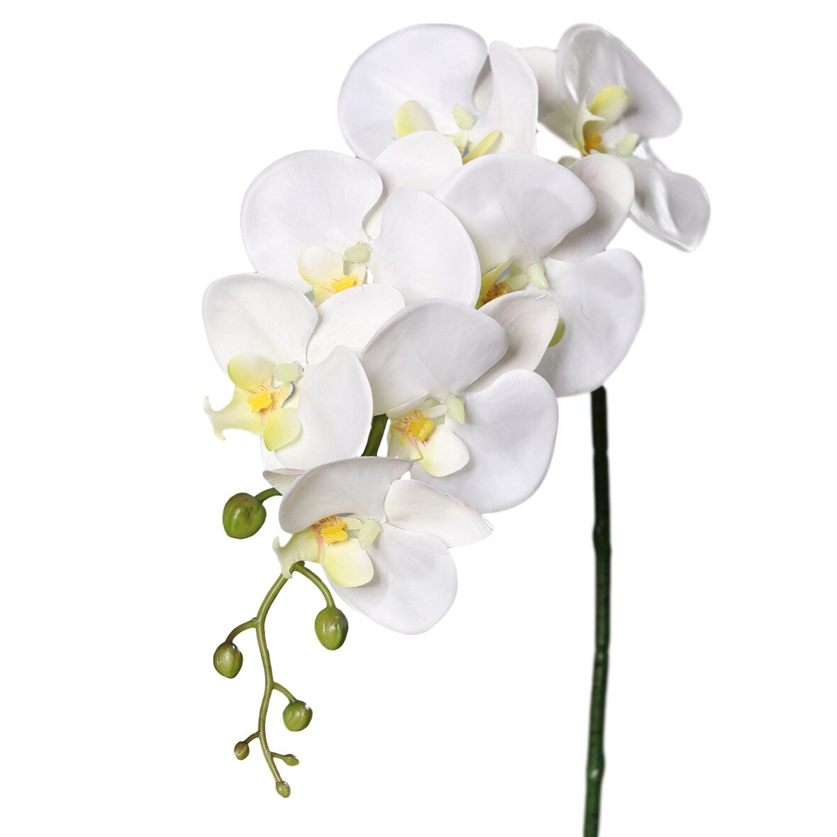 Orhidee artificiala alba - 83 cm - eMAG.ro