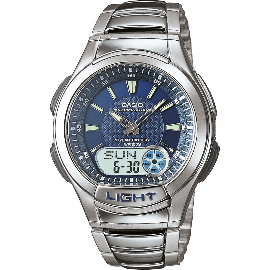 Ceas pentru Barbati Casio Analog-Digital AQ-180WD-2AVDF - eMAG.ro