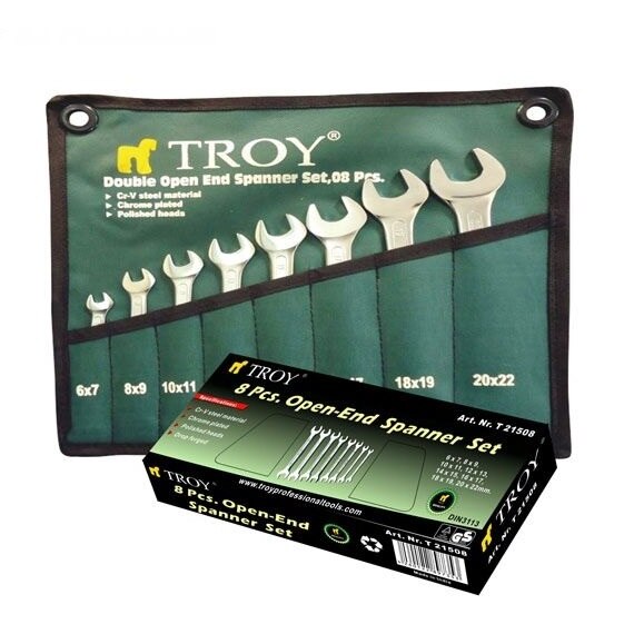 Set chei fixe Troy 21508, Ø6-22 mm, 8 piese - eMAG.ro