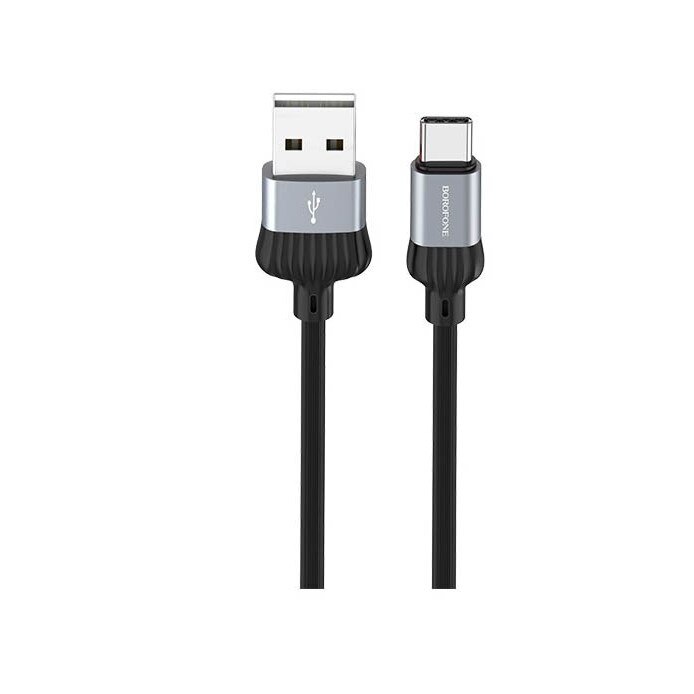 Cablu Fast Charging Borofone B X28 cu mufa USB tip C, Negru - 3A - eMAG.ro