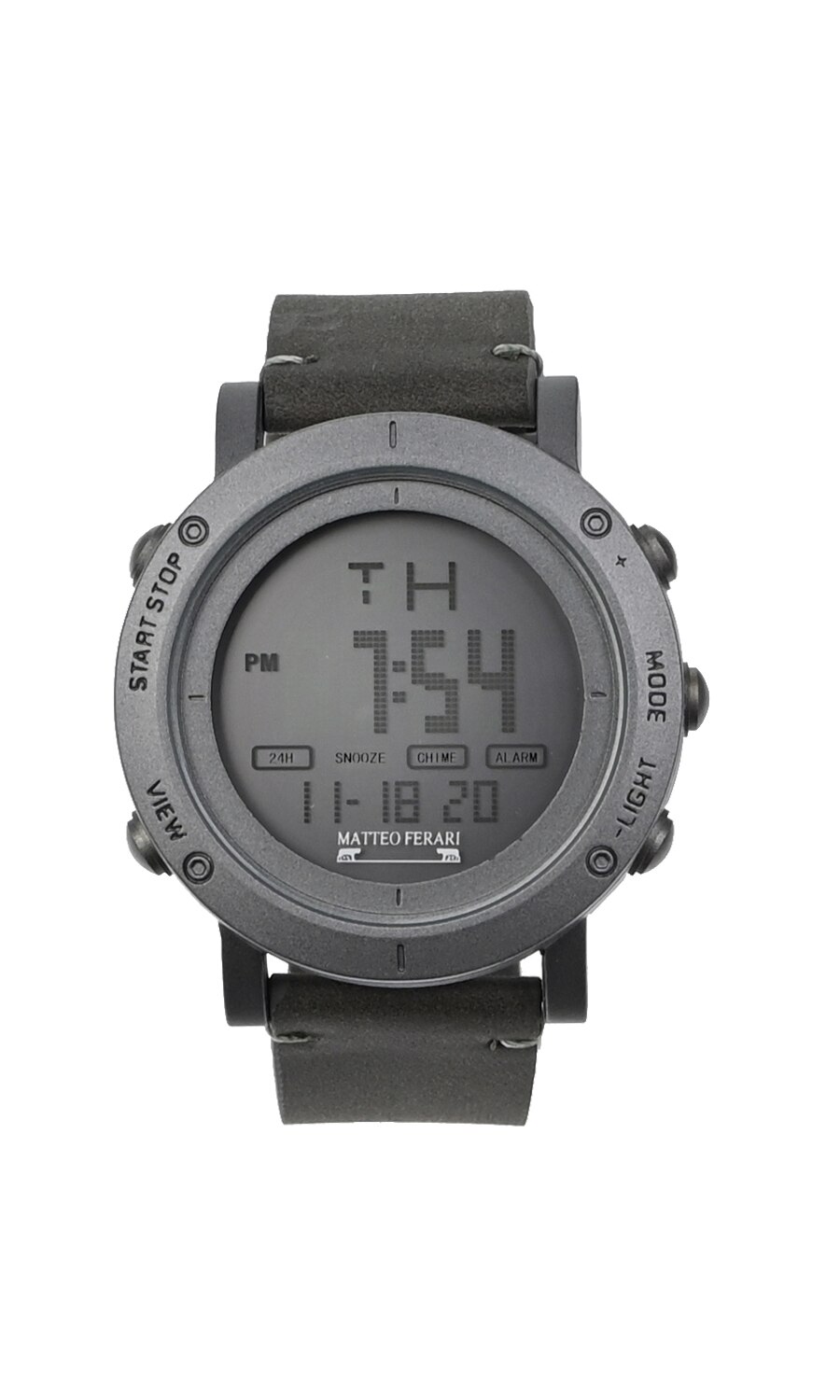 Ceas de mana barbati casual, cu sistem digital gri MF8764G - eMAG.ro