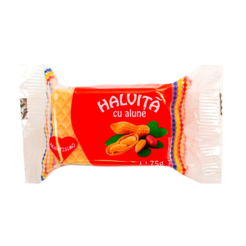 Set 20 buc, halvita cu alune, Nugatisimo, 75g - eMAG.ro