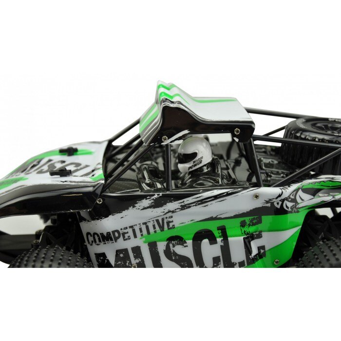 Masina cu telecomanda RC Sand Buggy Extreme D5 1:18 4WD RTR,Negru/Verde ...