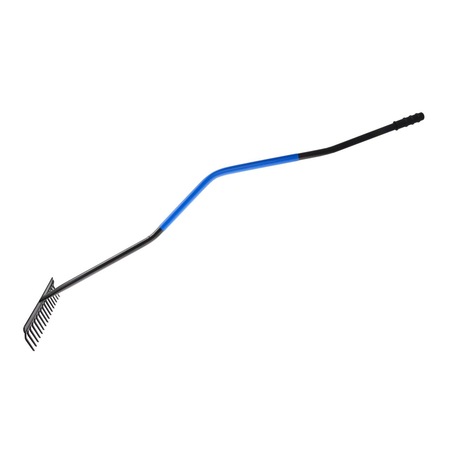 Grebla metalica de gradina, 16 dinti, coada ergonomica, Geko, G66519 ...