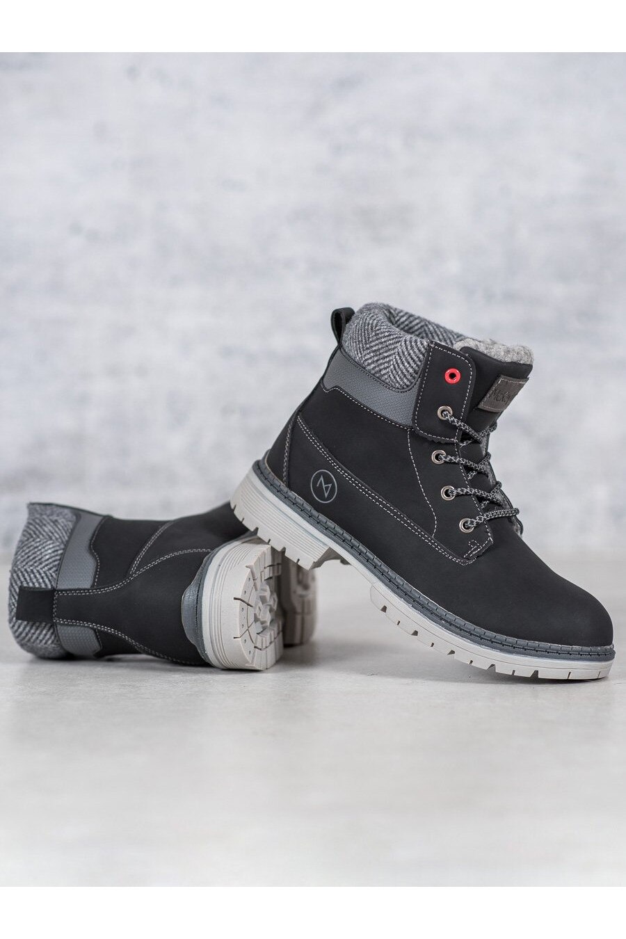 Дамски боти тип кубинки MCKEYLOR 617663, Черен, 36 EU - eMAG.bg