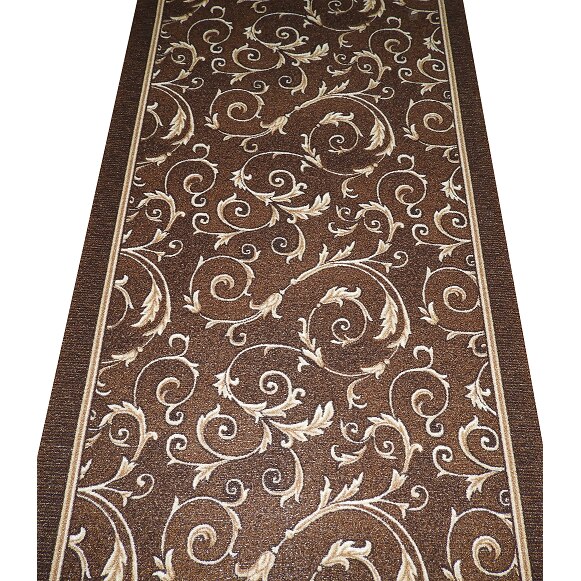 Traversa Mocheta Print Frunze Maro, 1m latime cu 6m lungime - Compară ...