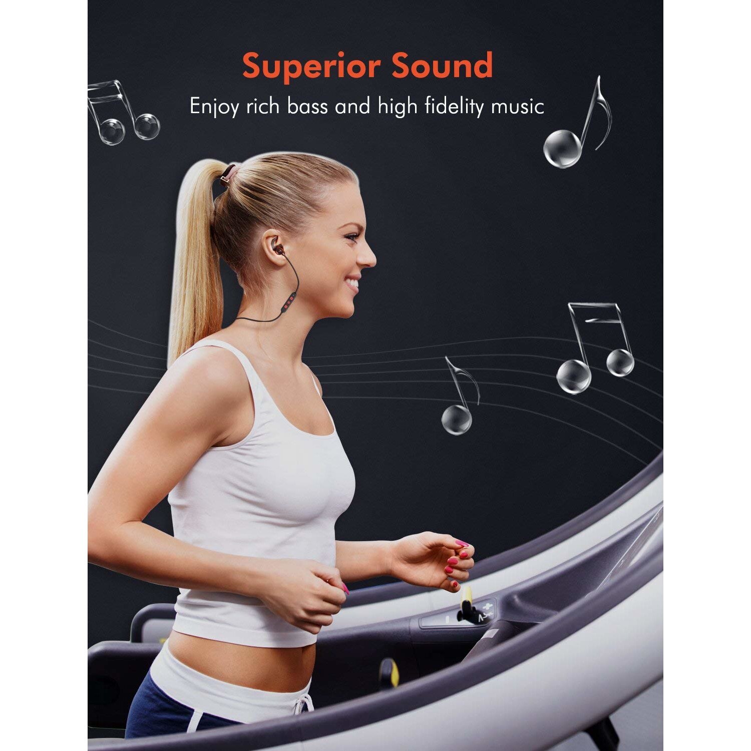 Casti Bluetooth Magnetice pentru sport Tribit Xfree Color, Rezistente ...