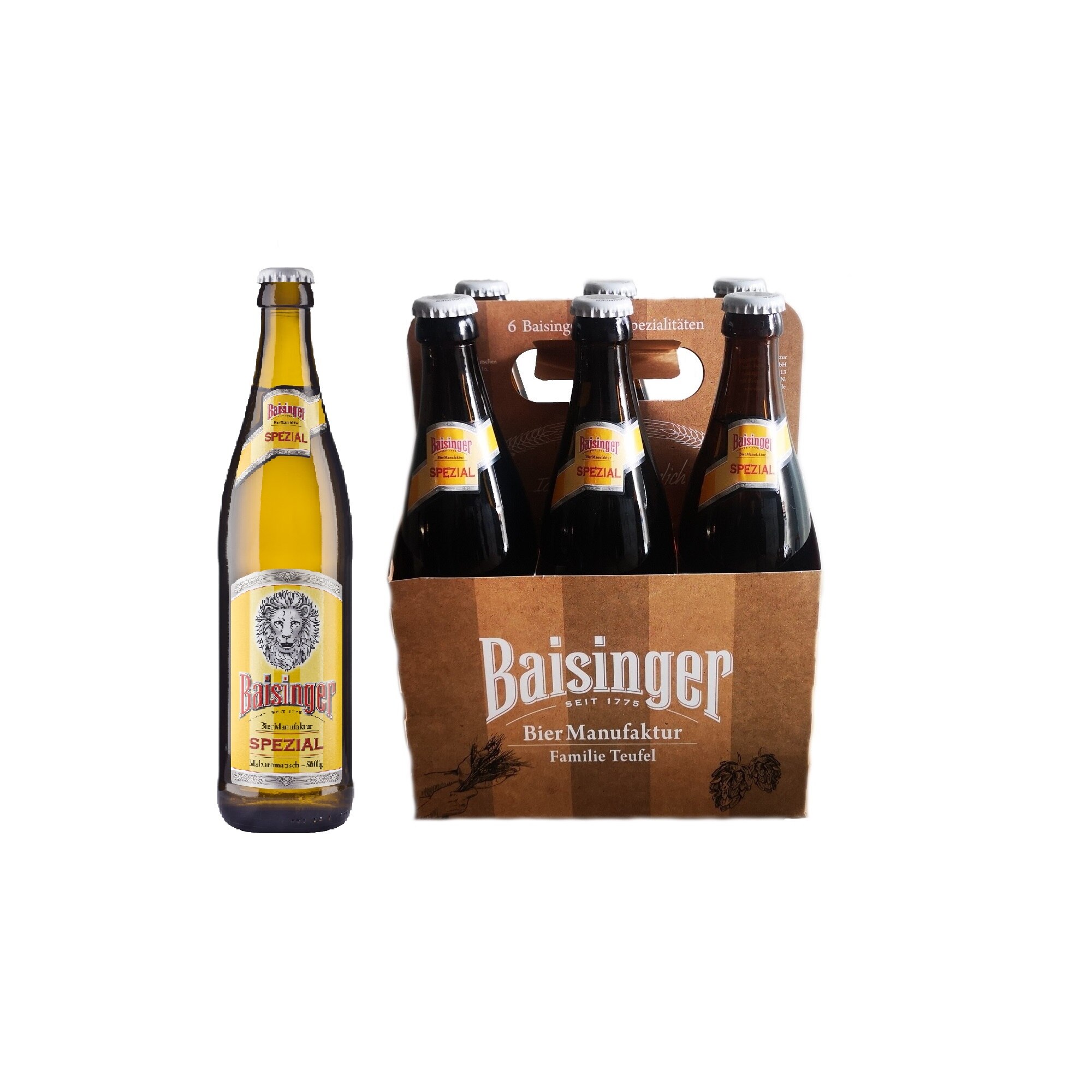 Pachet Bere blonda, Baisinger, Spezial, 6 sticle x 0,5l - eMAG.ro