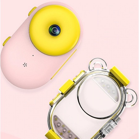 Camera foto digitala subacvatica, Magic Eye, 8MP, Functie Selfie ...