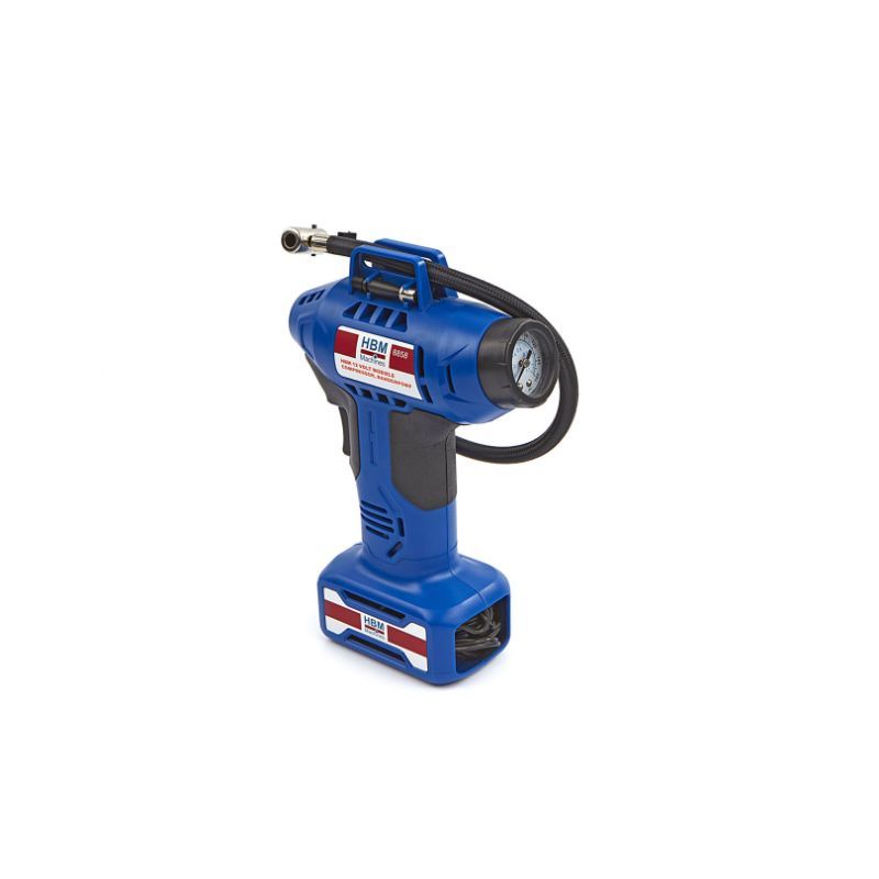 Compresor 12V umflat roti auto iluminat led, HBM - eMAG.ro
