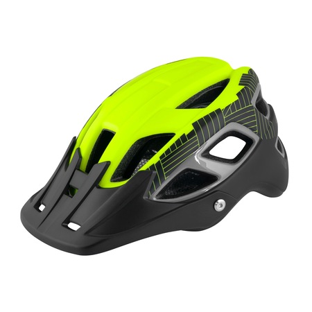 Casca Force Aves MTB E-bike, Fluo-Negru Mat S-M - eMAG.ro