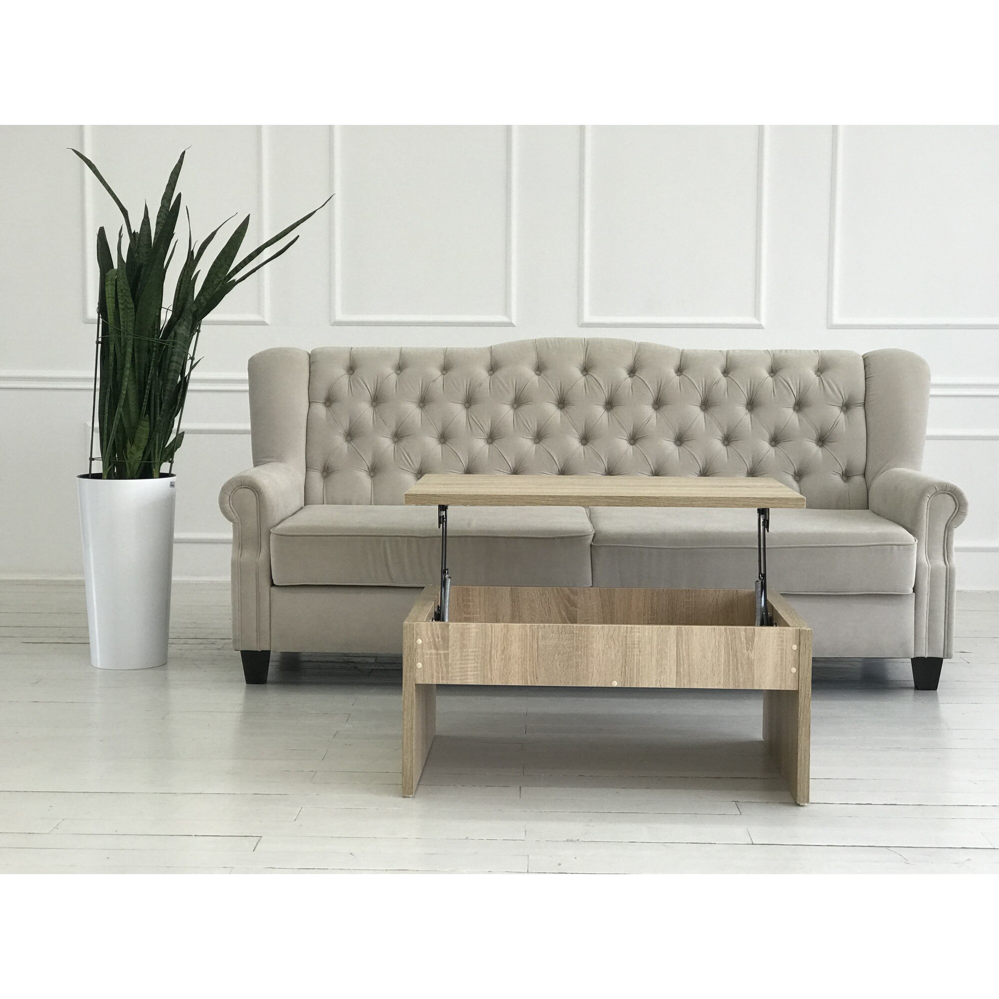 Masa extensibila Transformer Desk, Stejar sonoma, 395 х 909 х 599 mm ...