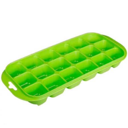 Forme pentru gheata, SellCroStore, verde, din plastic, 18 compartimente ...