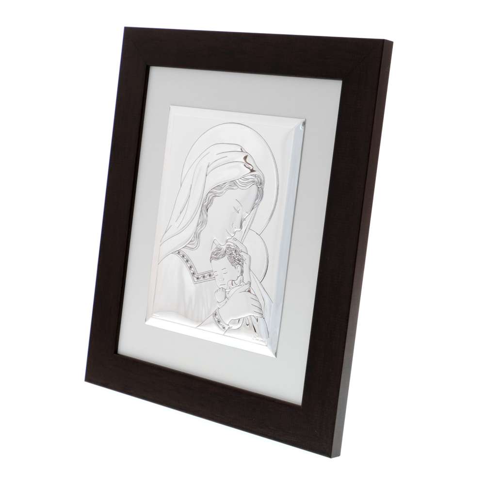 Tablou Mare Cu Rama De Lemn Fecioara Maria - eMAG.ro