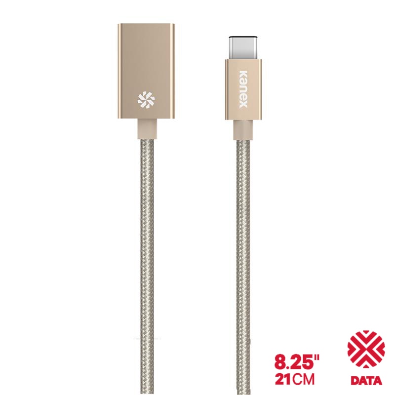 Адаптер Usb C към Usb A Алуминий 21 см Златен Emag Bg