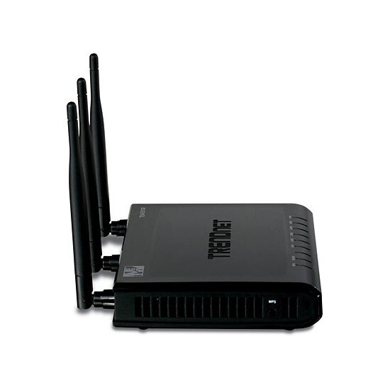 Безжичен рутер TRENDnet TEW-691GR, 450 Mbps, Wireless-N, гигабитов ...