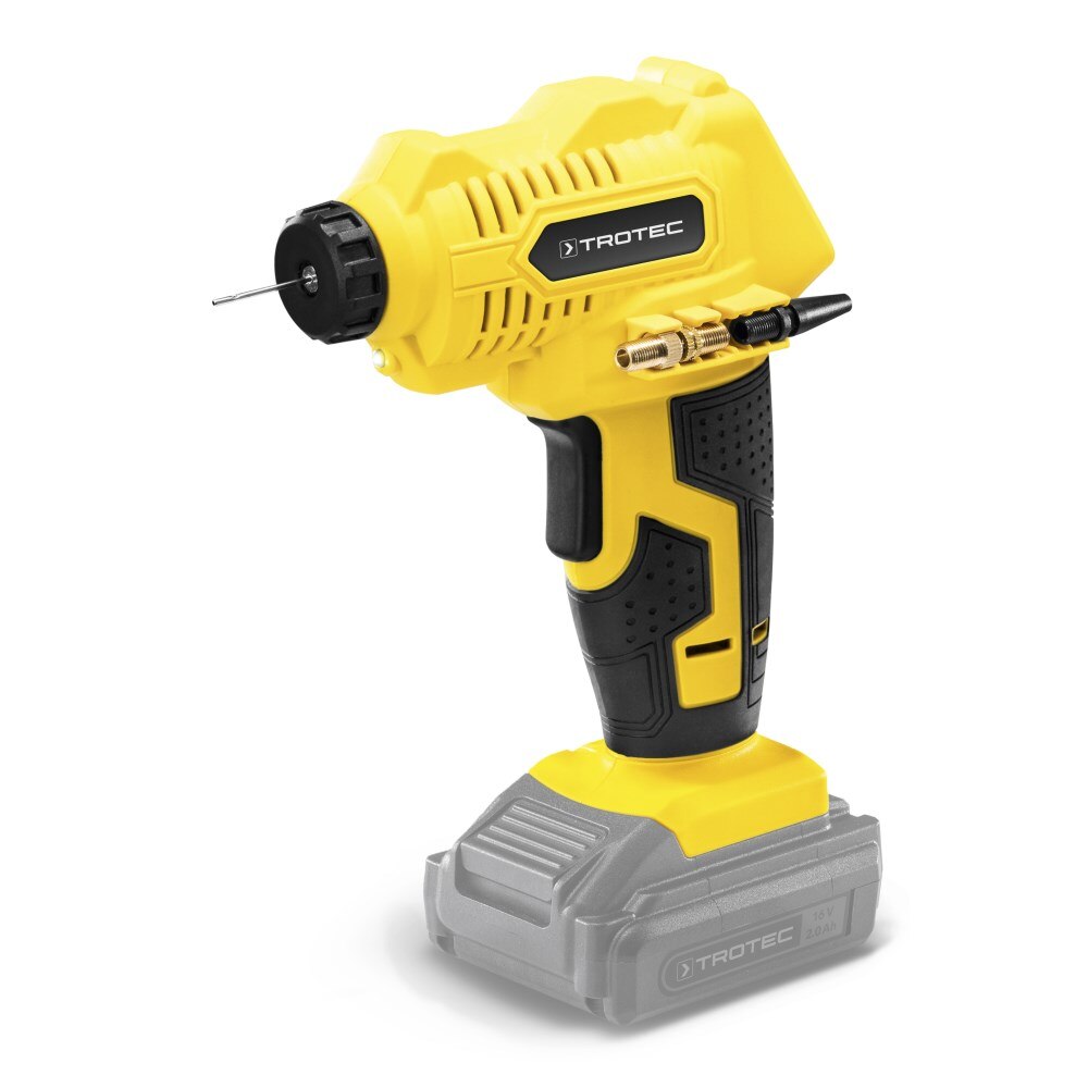 Compresor cu acumulator 16V Trotec PCPS 10-16V & Pompa de aer cu ...