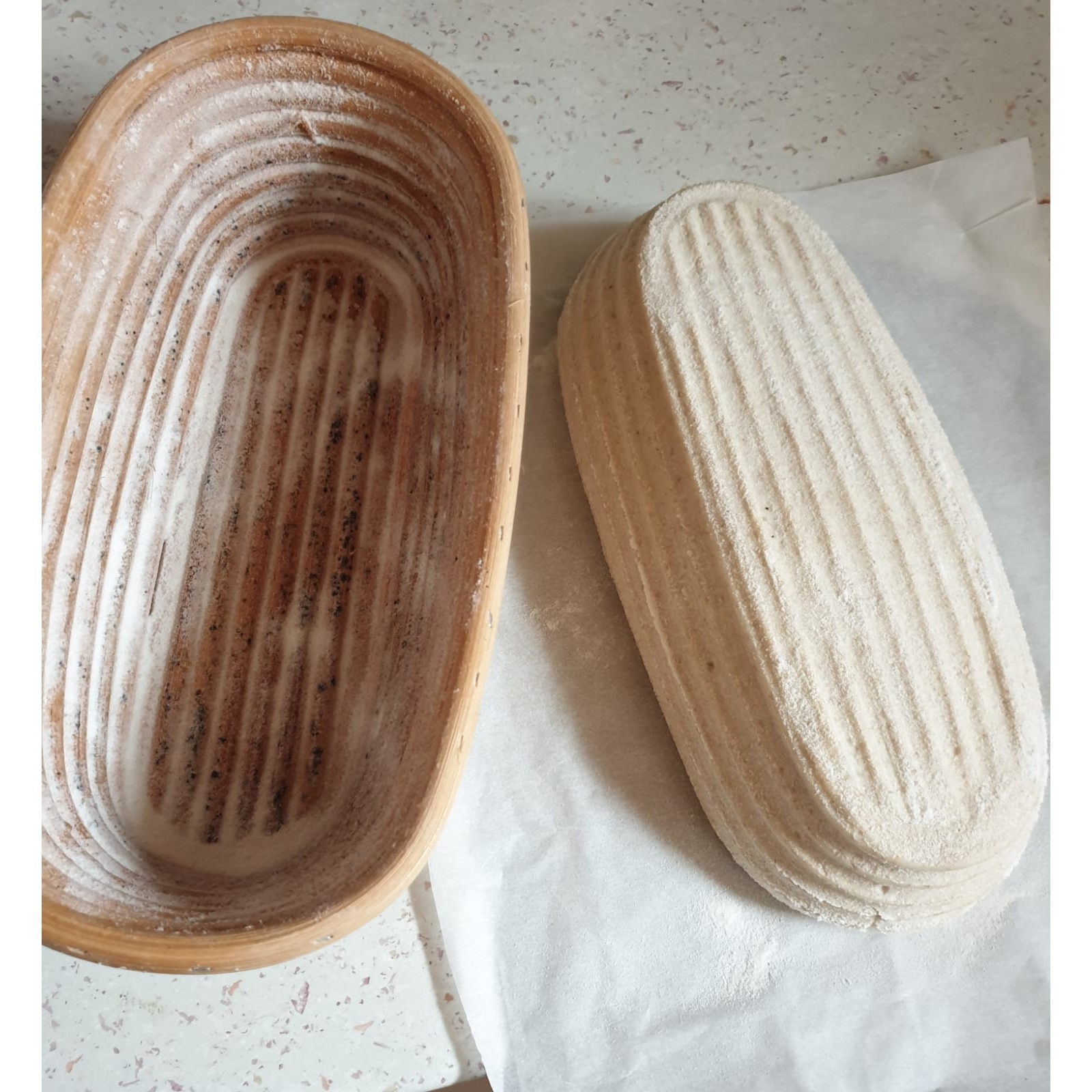 Cos Dospire Oval Ratan, Baneton, 0.75kg - eMAG.ro