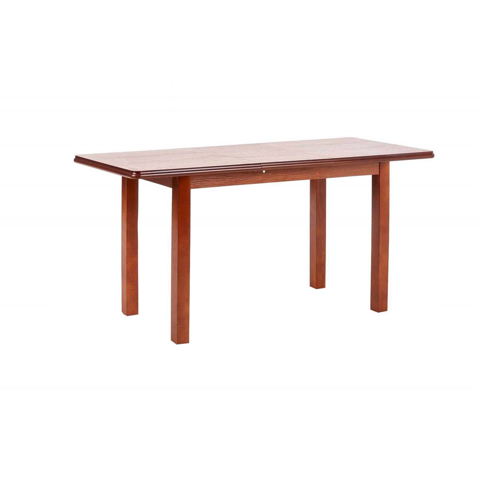 Masa extensibila din MDF, lemn cires, 120cm extensibila la 158cm, 68cm ...