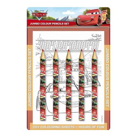 Set pentru colorat Disney Jumbo Cars - eMAG.ro