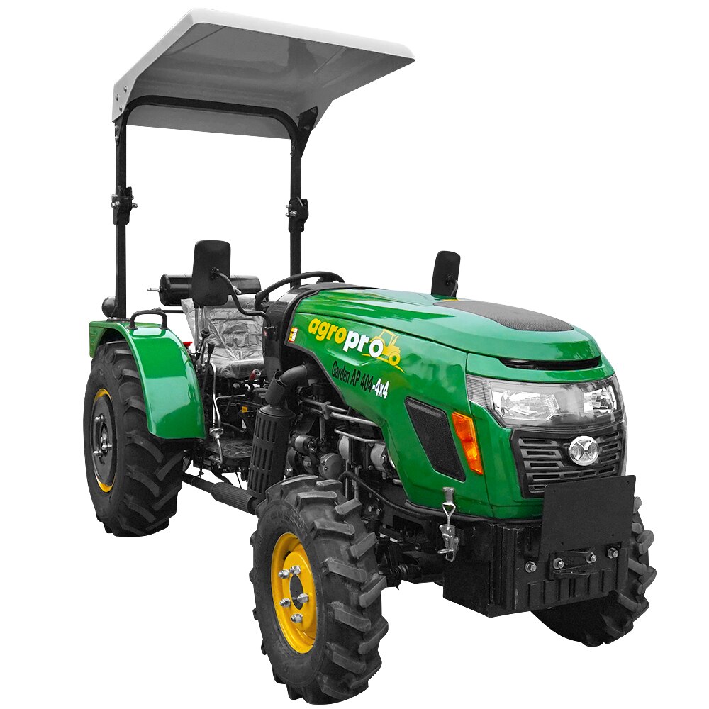 Tractor agricol, AgroPro Garden AP404, 40 Cp, 4x4, acoperis de soare ...