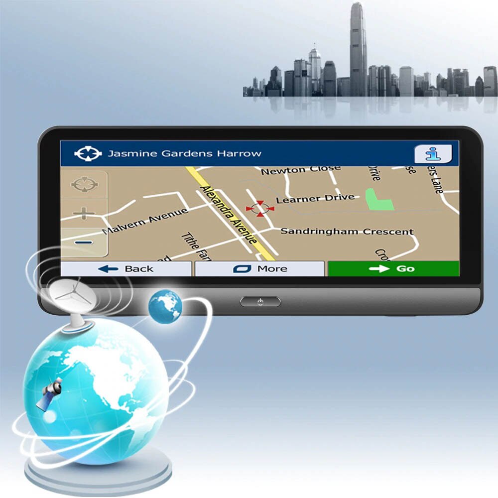 Navigatie GPS 8 inch pe bord Navo C16 cu dual camera - eMAG.ro