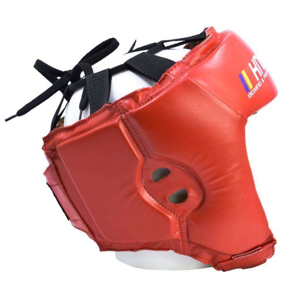 Casca Competitie Box Knockout - L, Rosu - eMAG.ro