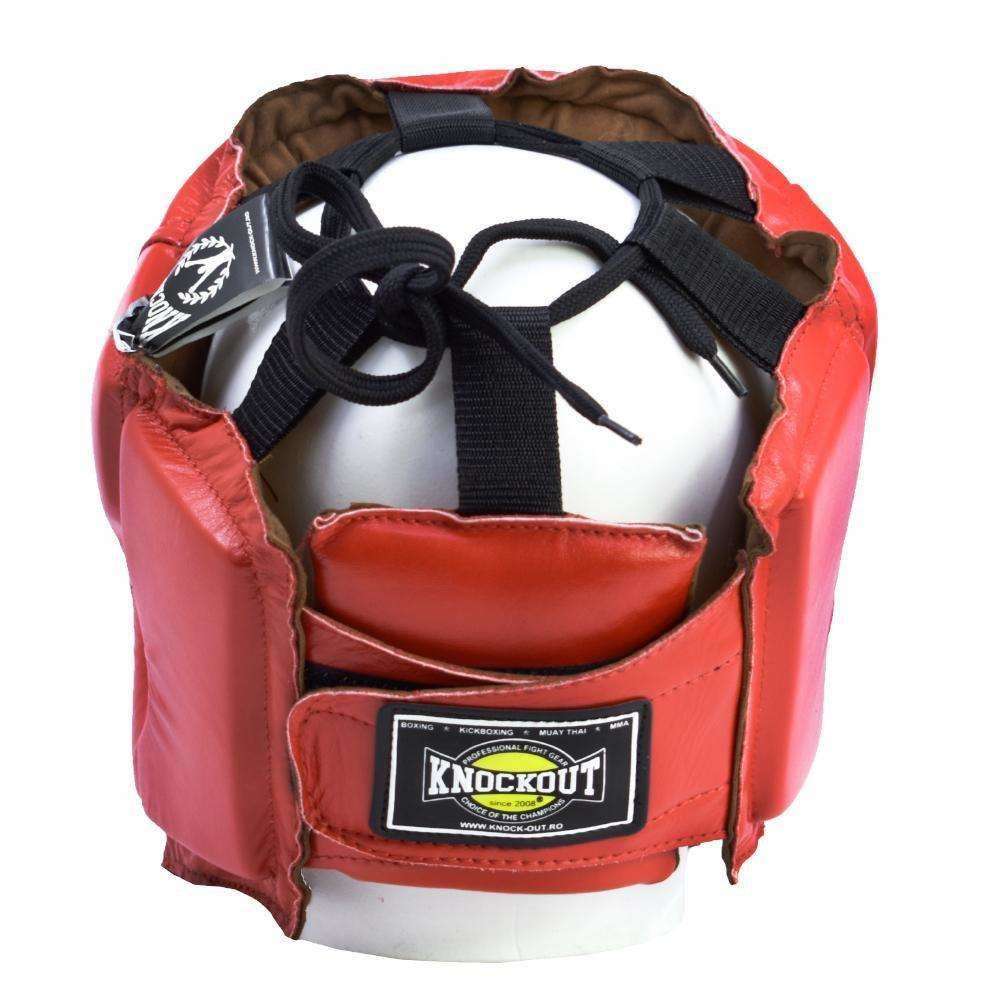 Casca Competitie Box Knockout - L, Rosu - eMAG.ro