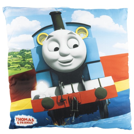 Perna pentru copii Thomas and Friends, cu imprimeu, 40 x 40 cm, forma ...