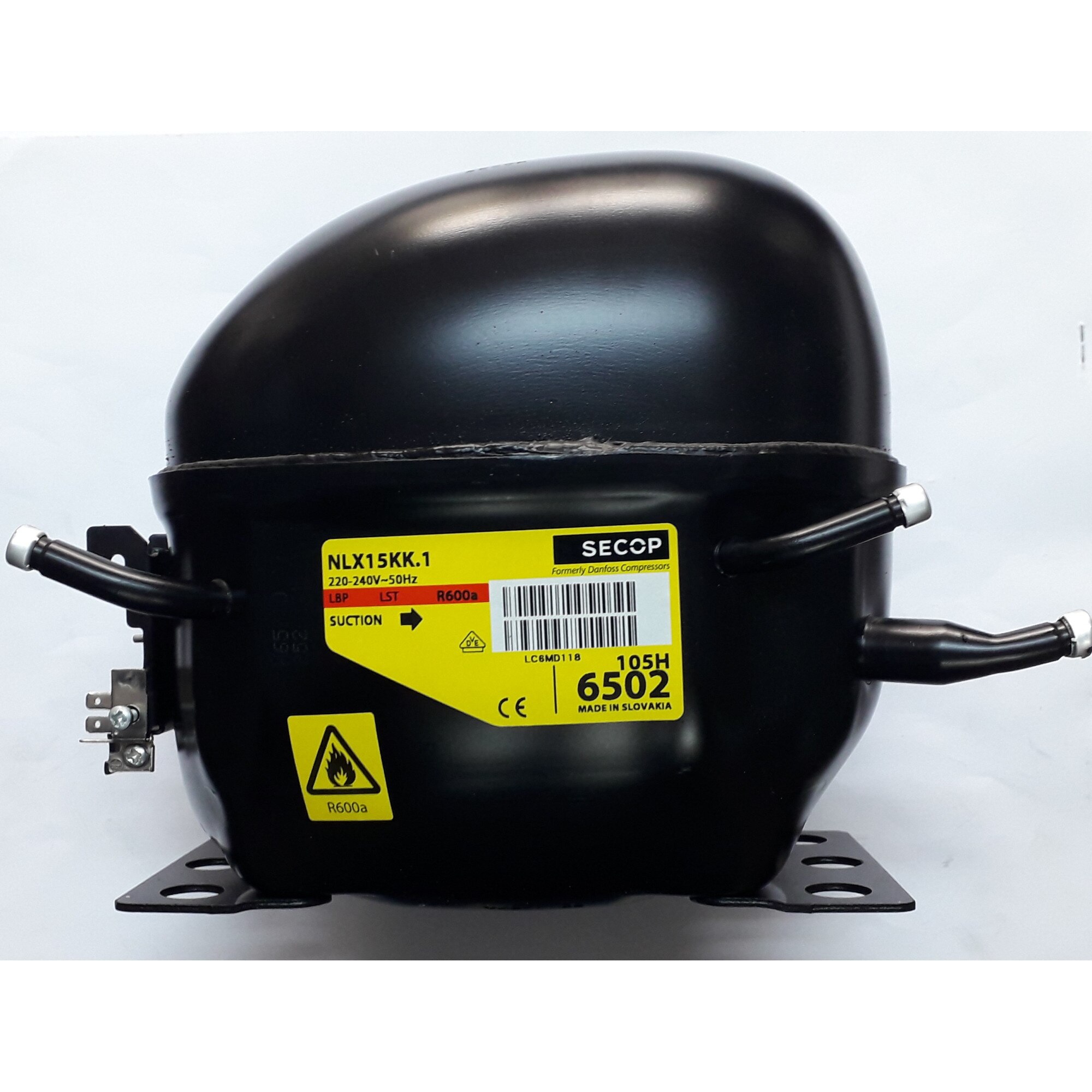 Compresor Secop Nlx 15kk1, capacitate 15cc, putere 250 watti, alimentare 220-240 volti - eMAG.ro