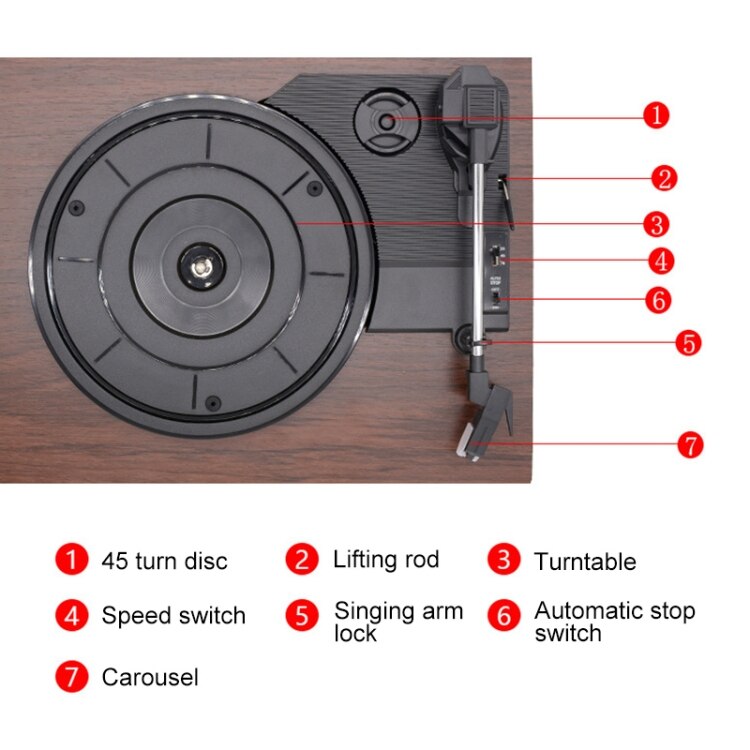 Audio Pick Up Player Stereo - eMAG.ro