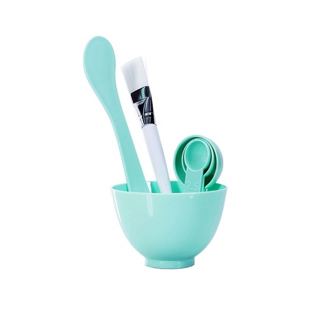 Kit 4 in 1 Lamiela pentru dozare, preparare si aplicare masca faciala ...
