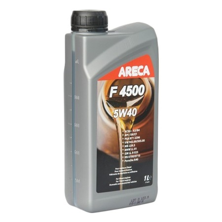 Моторно масло ARECA F4500 5W40, 1л - eMAG.bg