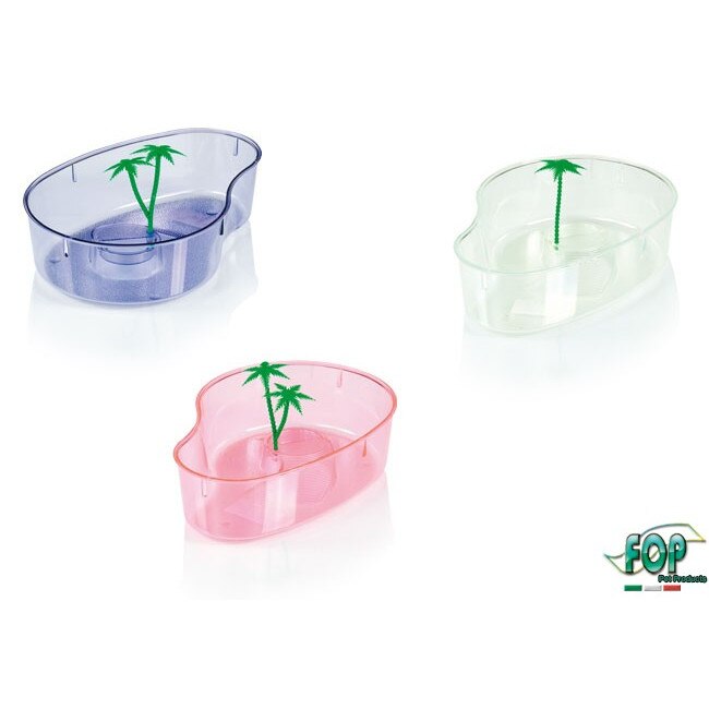 Bol Acvariu Fop Thasos Plastic Pentru Broaste Testoase 31,5 x 21,5 x 8 ...