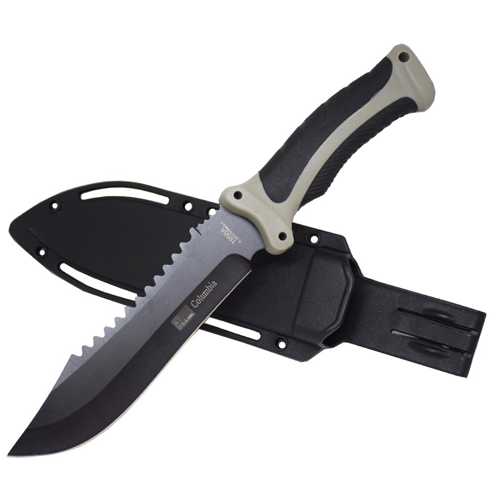 Cutit de vanatoare 30 cm, maner ergonomic, teaca PVC - eMAG.ro