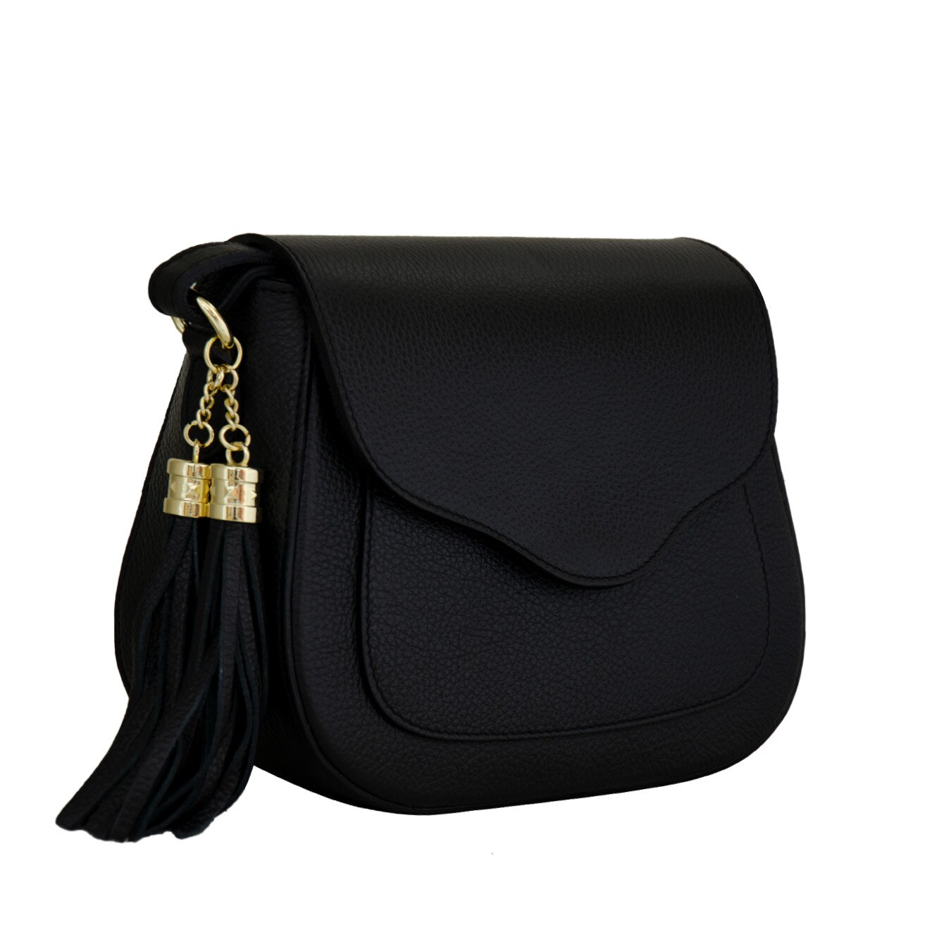 Geanta tip postas din piele naturala Eva Bags,Lia negru - eMAG.ro