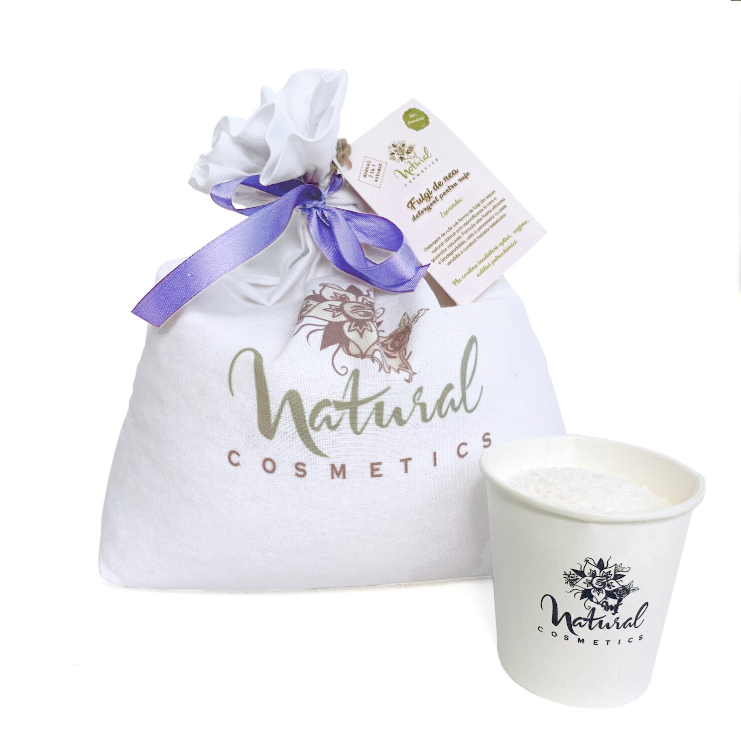 Detergent de rufe din sapun 3 in 1 Natural Cosmetics Lavanda 1 kg, 33 ...