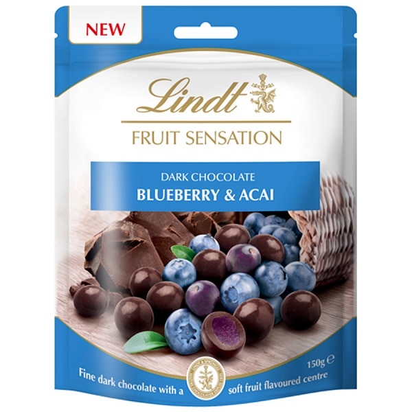Lindt 150G Fruit Sensation Blueberry & Acai /LNPR2016/ - eMAG.hu
