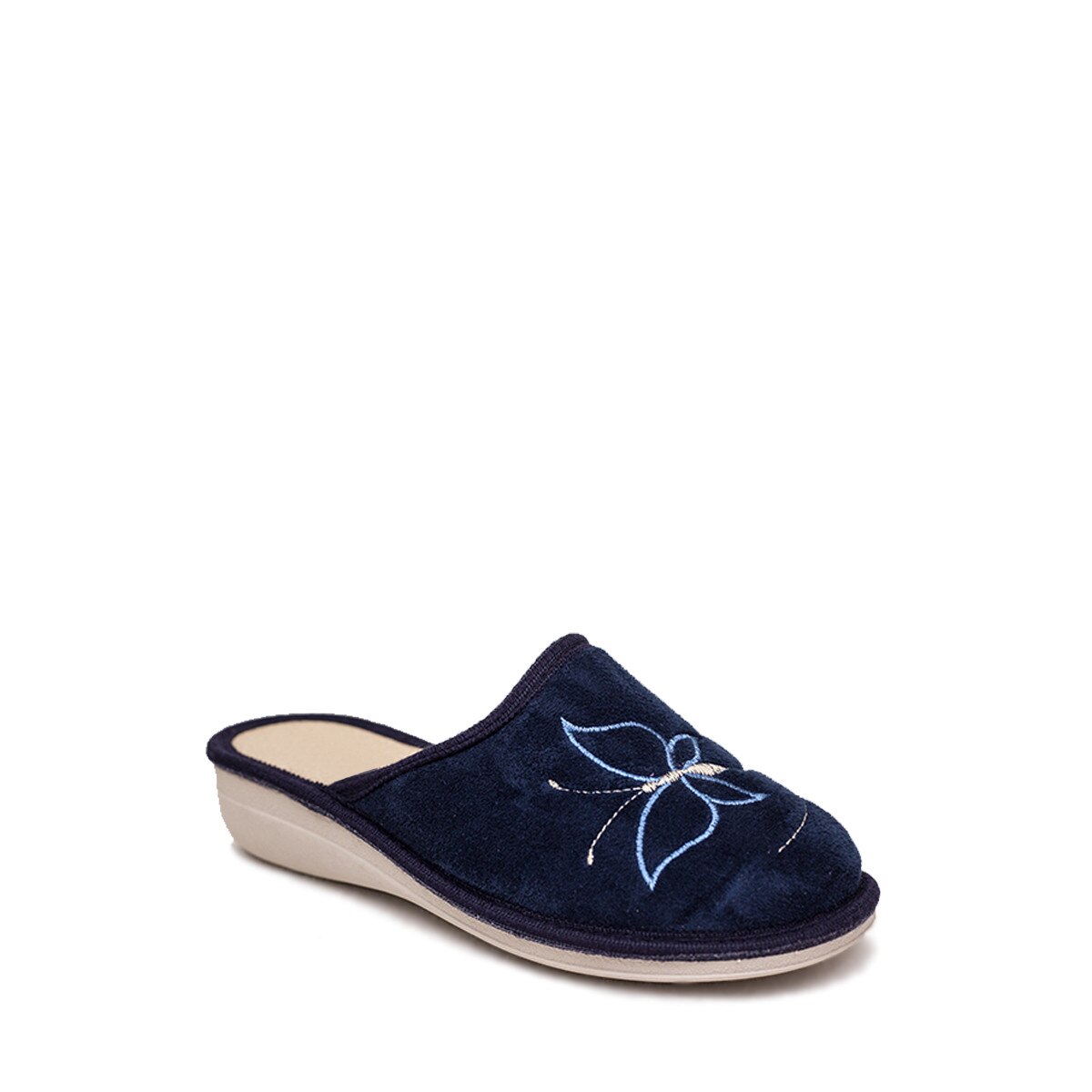 Papuci de Casa Maribon Confort Butterfly Bleumarin, 37 EU - eMAG.ro