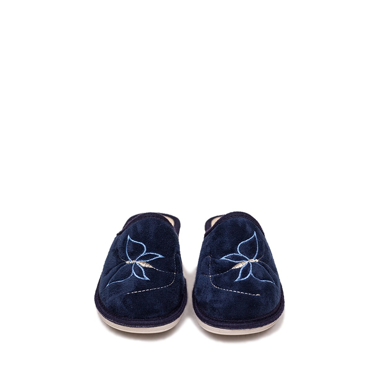 Papuci de Casa Maribon Confort Butterfly Bleumarin, 37 EU - eMAG.ro