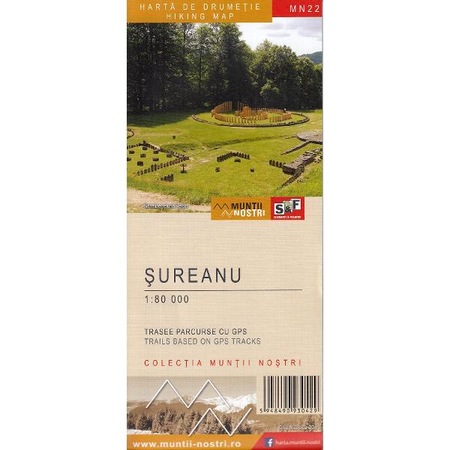 Muntii Sureanu. Harta de drumetie - Muntii nostri - eMAG.ro
