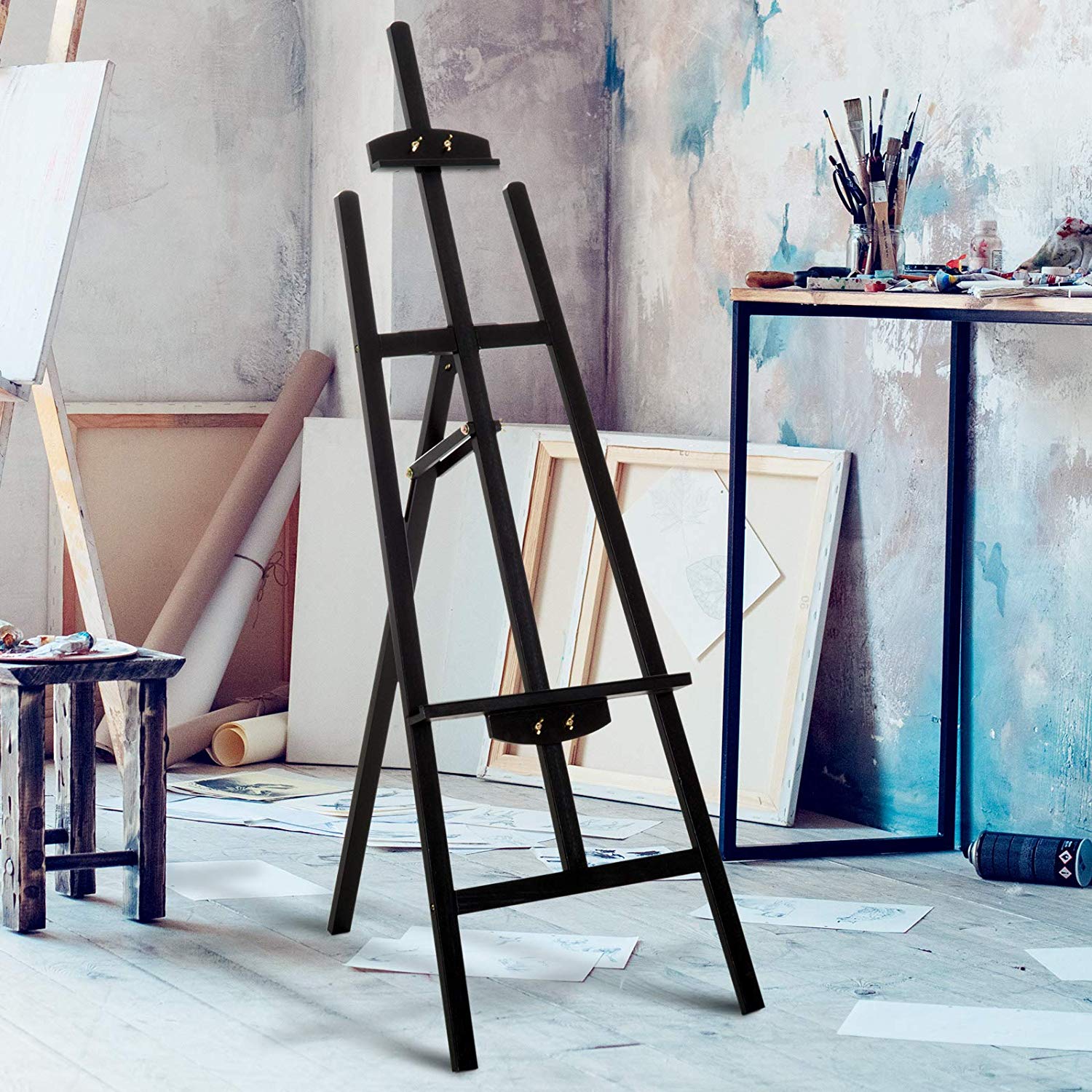 Sevalet reglabil, Negru - eMAG.ro