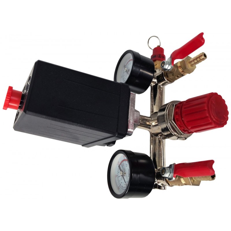 Presostat compresor aer + supape 20A 230V 3-12 bari VERKE V81204 - eMAG.ro