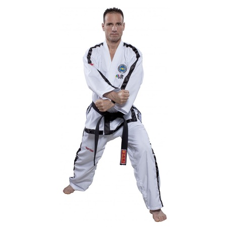 Kimono Dobok,Top Ten, Diamond ITF pentru Taekwon-do Instructor, alb,170 ...