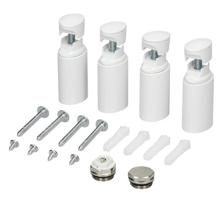 ECD Germany fali tartó (radiátor), fehér - eMAG.hu